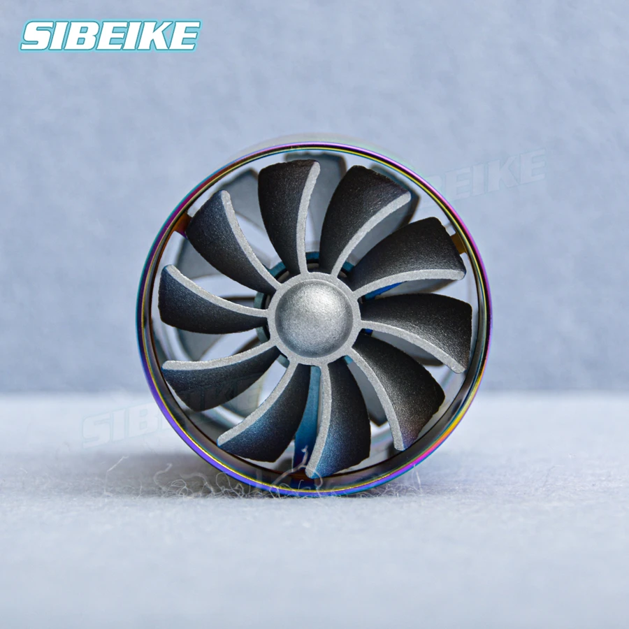 Universal Double Supercharger Turbonater Turbo Charger Air Intake Fuel ...