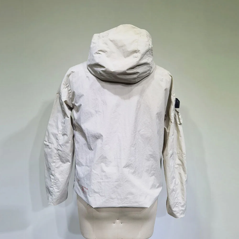 Newdesign Men Spring Multi Pocket Anorak Windbreaker Jacket