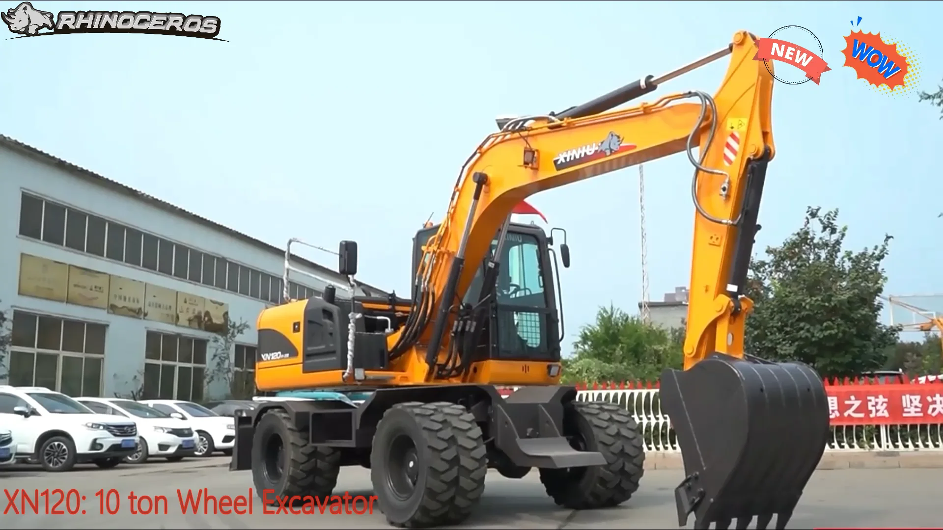 Rhinoceros Xn120 Mouldking Bucket Wheel Excavator Wheel Excavator Mini ...