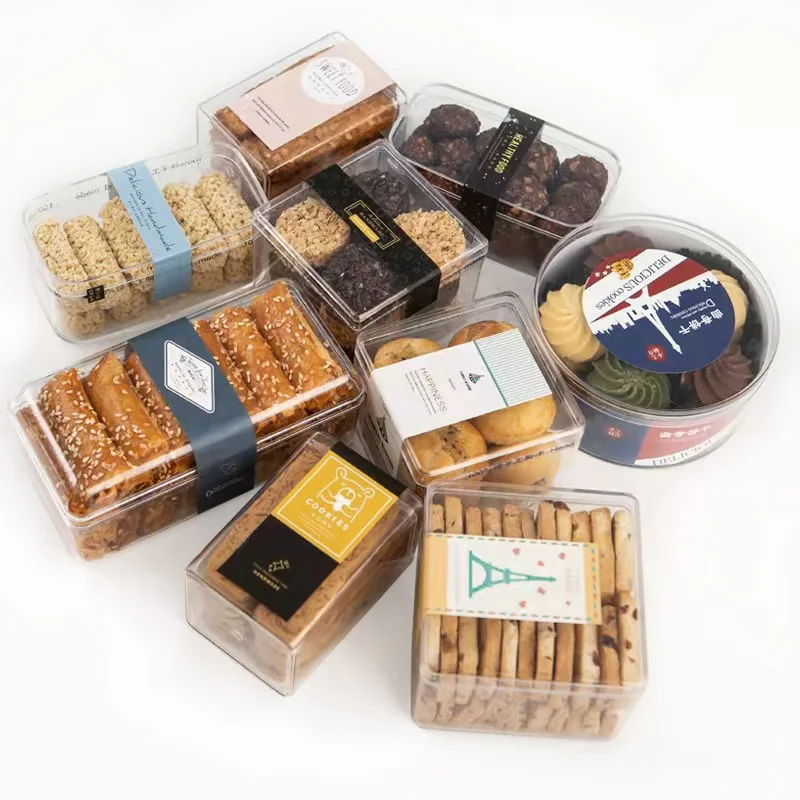 Wholesale Clear Plastic Mini Transparent Sweets Boxes Container For ...