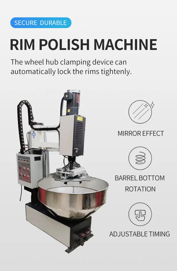 Industrial Heavy Duty Wheel Rim Polishing Machine Rim Repair Machine ...
