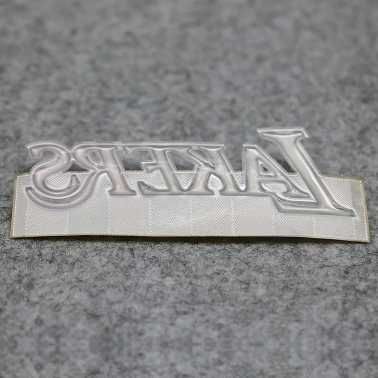 Custom 3D Heat Transfer TPU Logo Embossed Tpu Badge