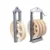 Large Diameter Triple Cable Guide Roller Wire Rope Pulley Block - Buy ...