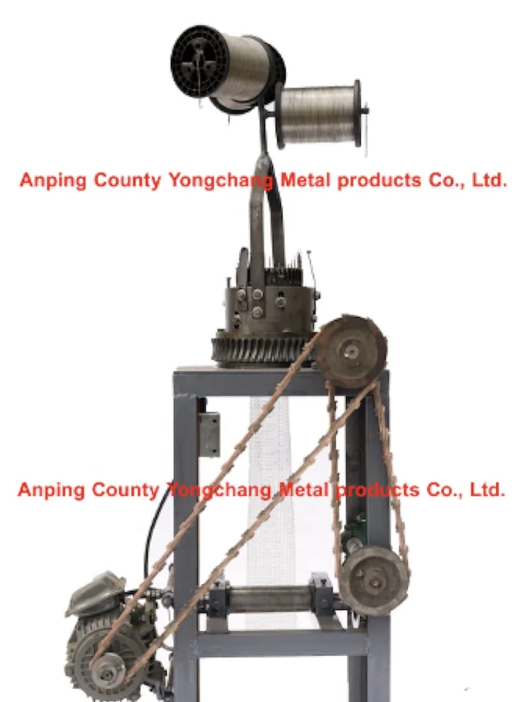 Stainless Steel Mesh Production Grid Mesh Strands Knitted Equipment ...