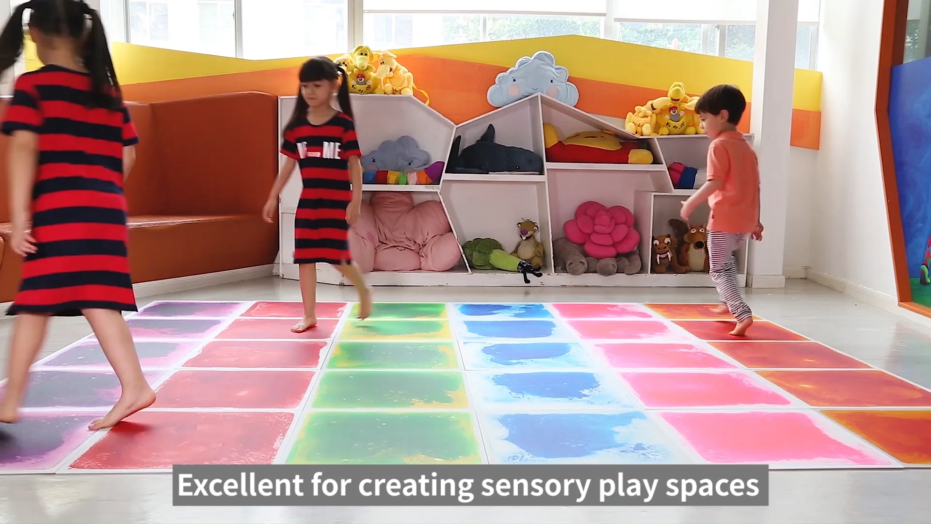 Baby House Indoor Sensory Floor Tile Pvc Mat Climbing Play Equipment ...