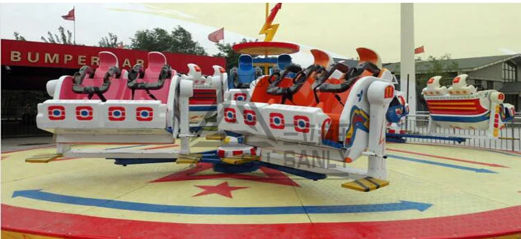 Outdoor Extreme Funfair - Thrill Rides & Breakdance Fun