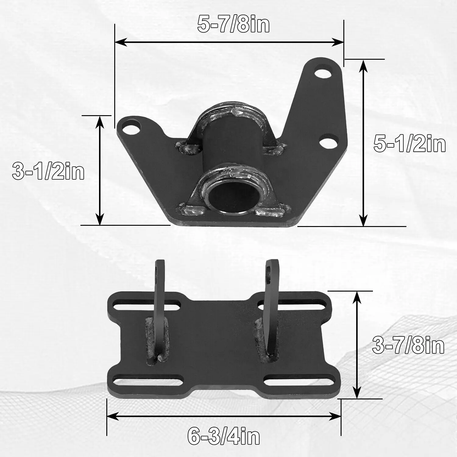 For 78-88 G-Body Engine Mount Adapter Kit LS SWAP Monte Carlo Regal LSX ...