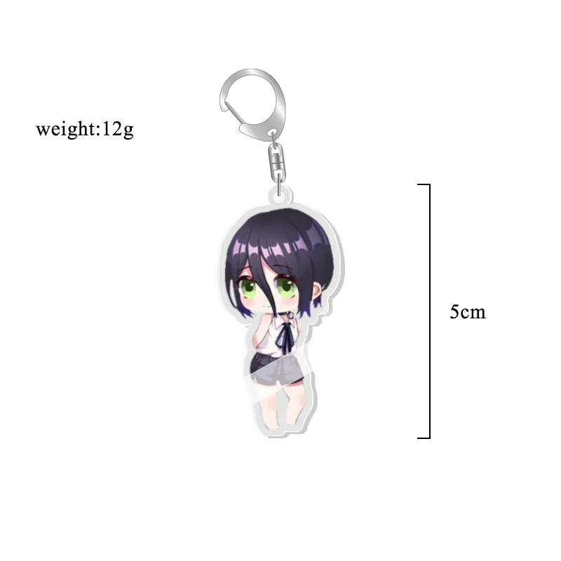 Anime Chainsaw Man Cartoon Pochita Makima Double Sided Transparent ...
