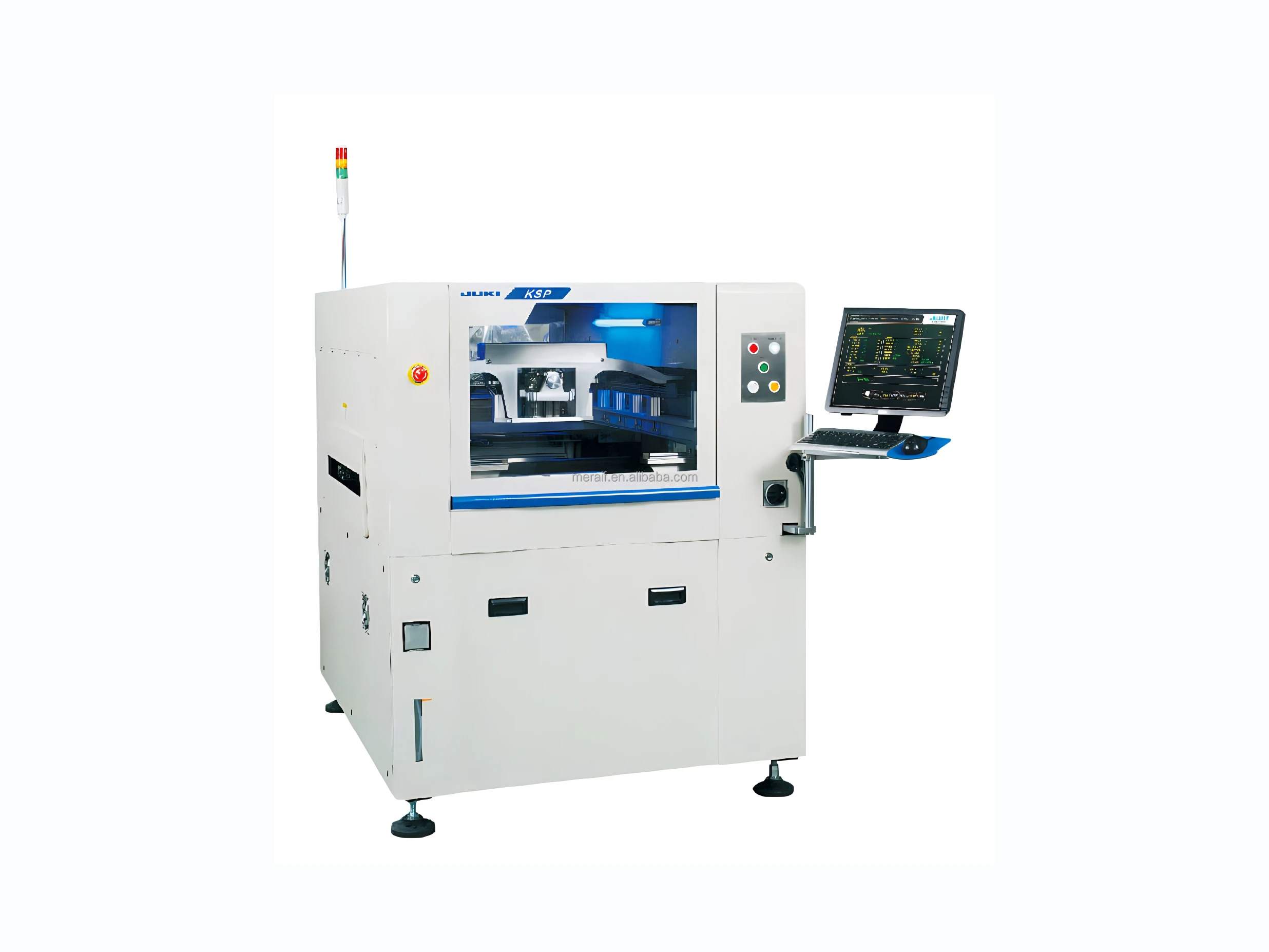 Smt Machine Line JUKI for KSP Printer Automatic SMT PCB Solder Paste ...