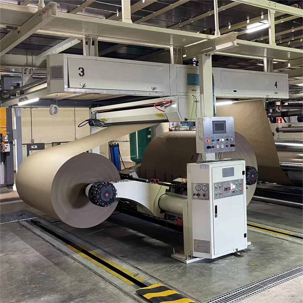 1800mm High Speed Automatic Corrugated Cardboard Production Line For 3 ...