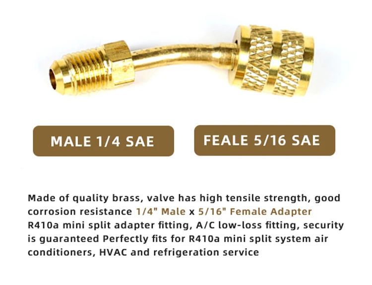Mini Split R-410a Refrigerant Adapter Refrigerant Conversion Adapter ...