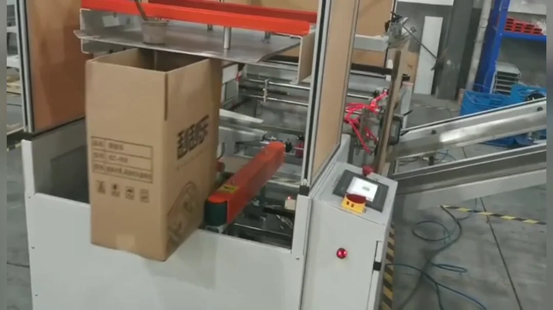 Automatic Carton Box Case Opening Erecting Unpacking Machine Erector ...