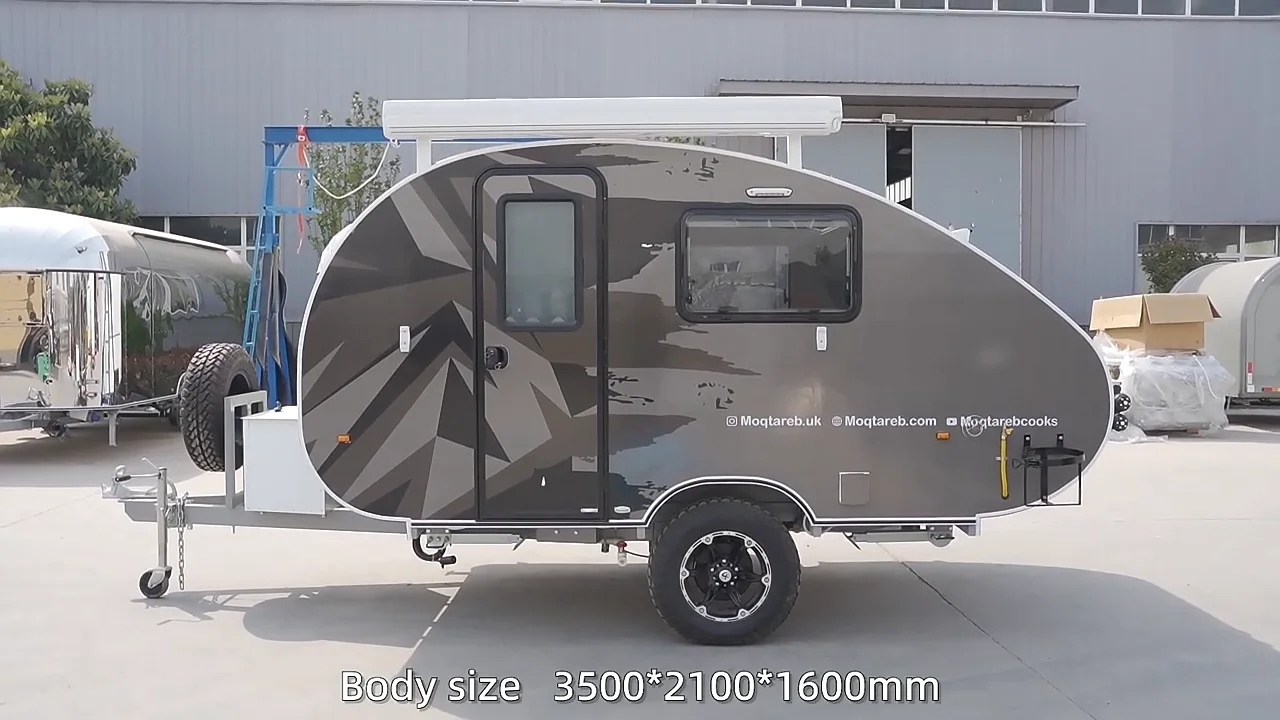 Factory Price Small Camping Caravan Australian Standard Travel Trailer ...