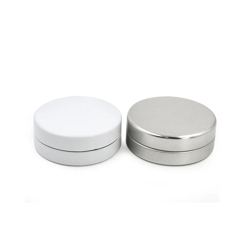 Metal Containers Child Resistant Round Tin Box with CR Lid Round Metal ...