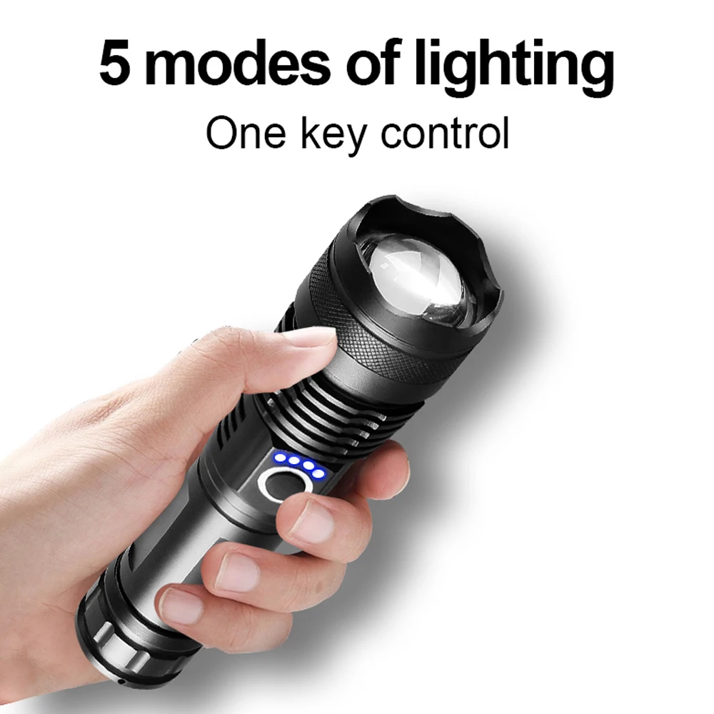 E-SMARTER LED Flashlight - Durable, Bright, and Waterproof