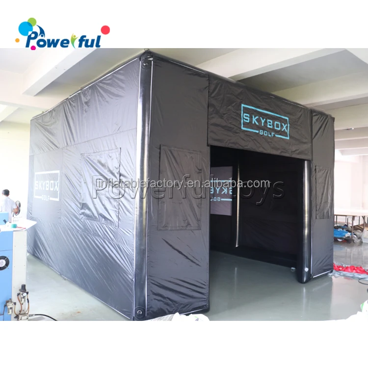 Portable Indoor Outdoor Golf Simulator - Hitting Bay Golf