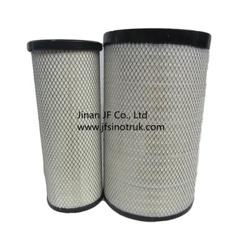 K3046 KW3046 WG9719190001 AF25266 AF25267 Air Filter Assembly For Howo ...