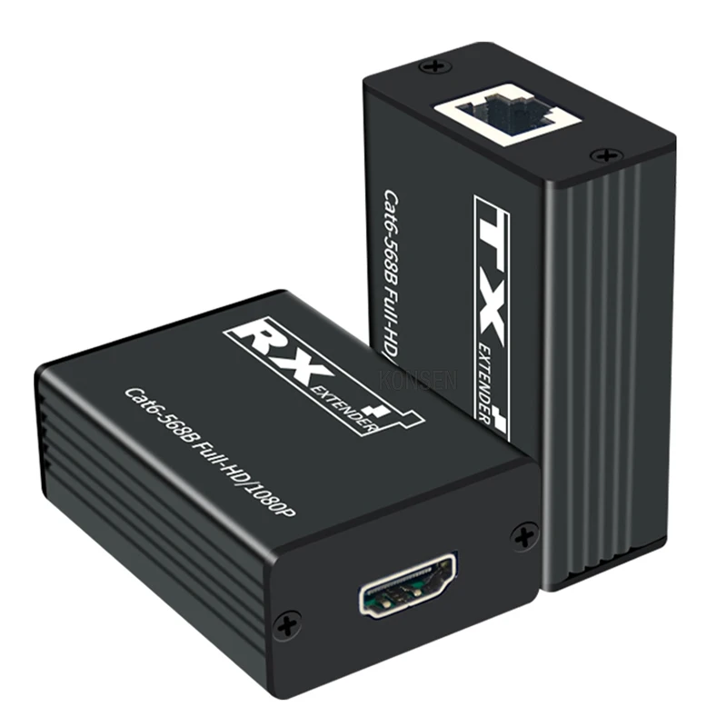 HDMI Extender over IP Cat6 - 30M Transmission Distance