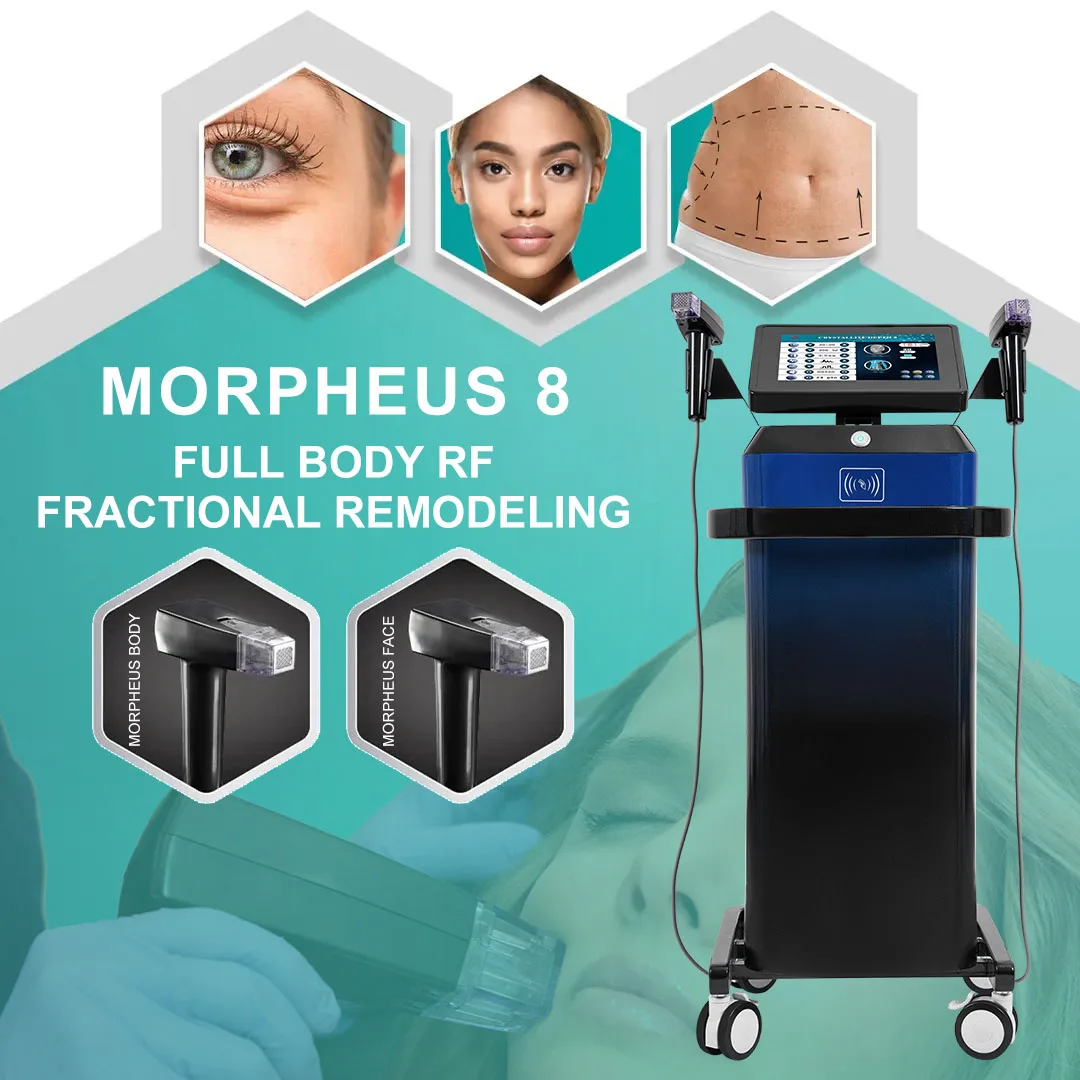 Morpheus 8 Fractional RF Micro Skin Treatment Machine For Facial ...