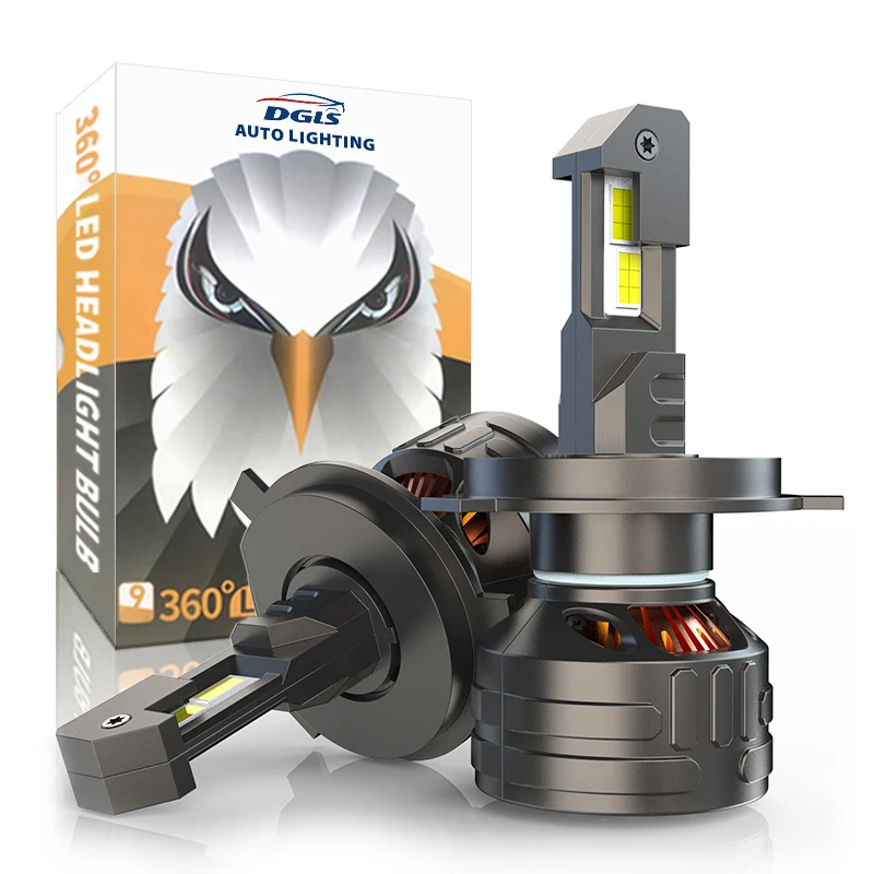 Dgls Low-priced V25 150w 6000k Headlight Bulb 9005 Led Light Car H4 Led Headlight 4 Side 9006 ...