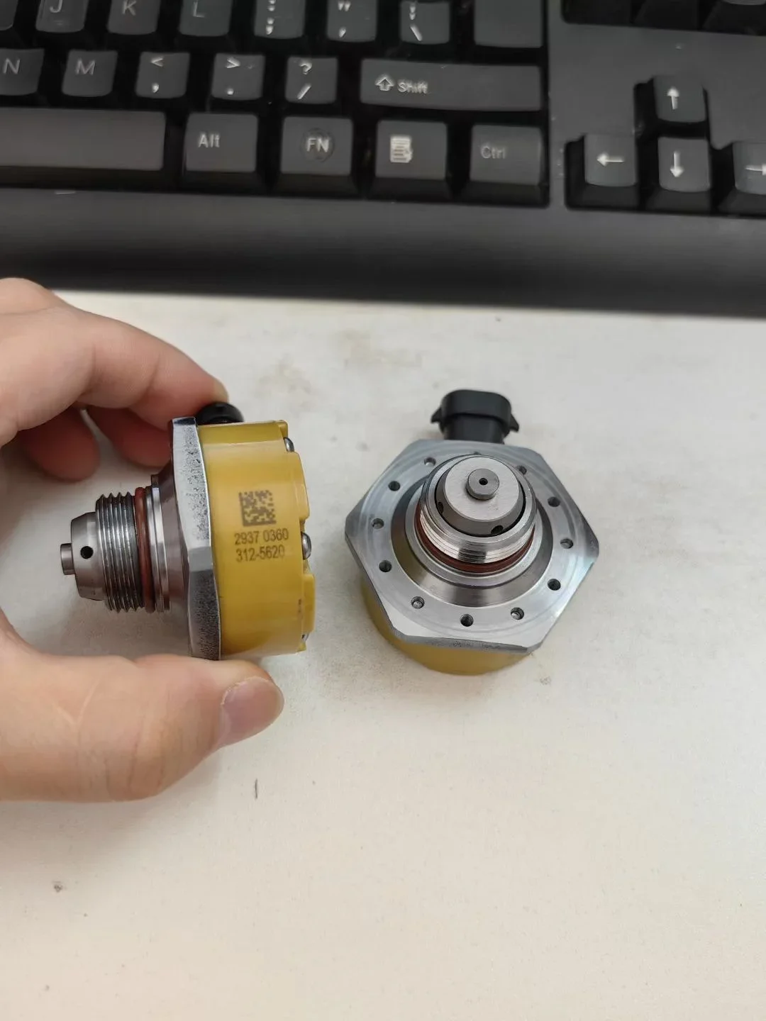 3125620 Fuel Pump Solenoid Valve For E320d 286-1511 312-5620 Excavator ...