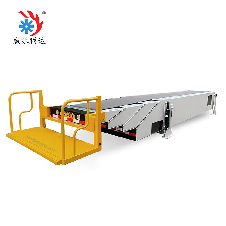 Telescopic Belt Conveyor Loading And Unloading Container Dock Conveyor ...