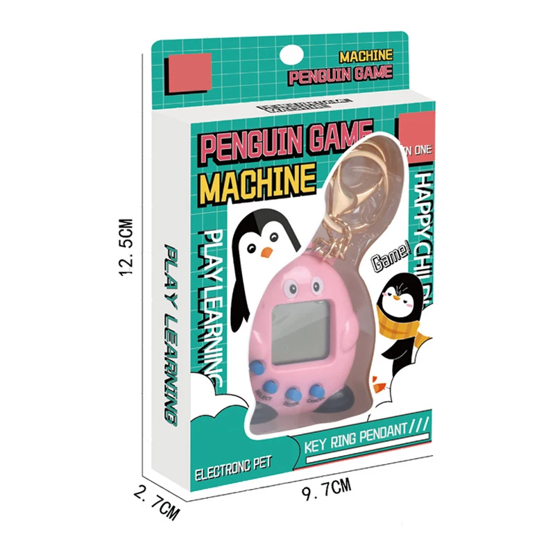 Samtoy Children Cartoon Penguin Mini Classics Virtual Cyber Pet ...