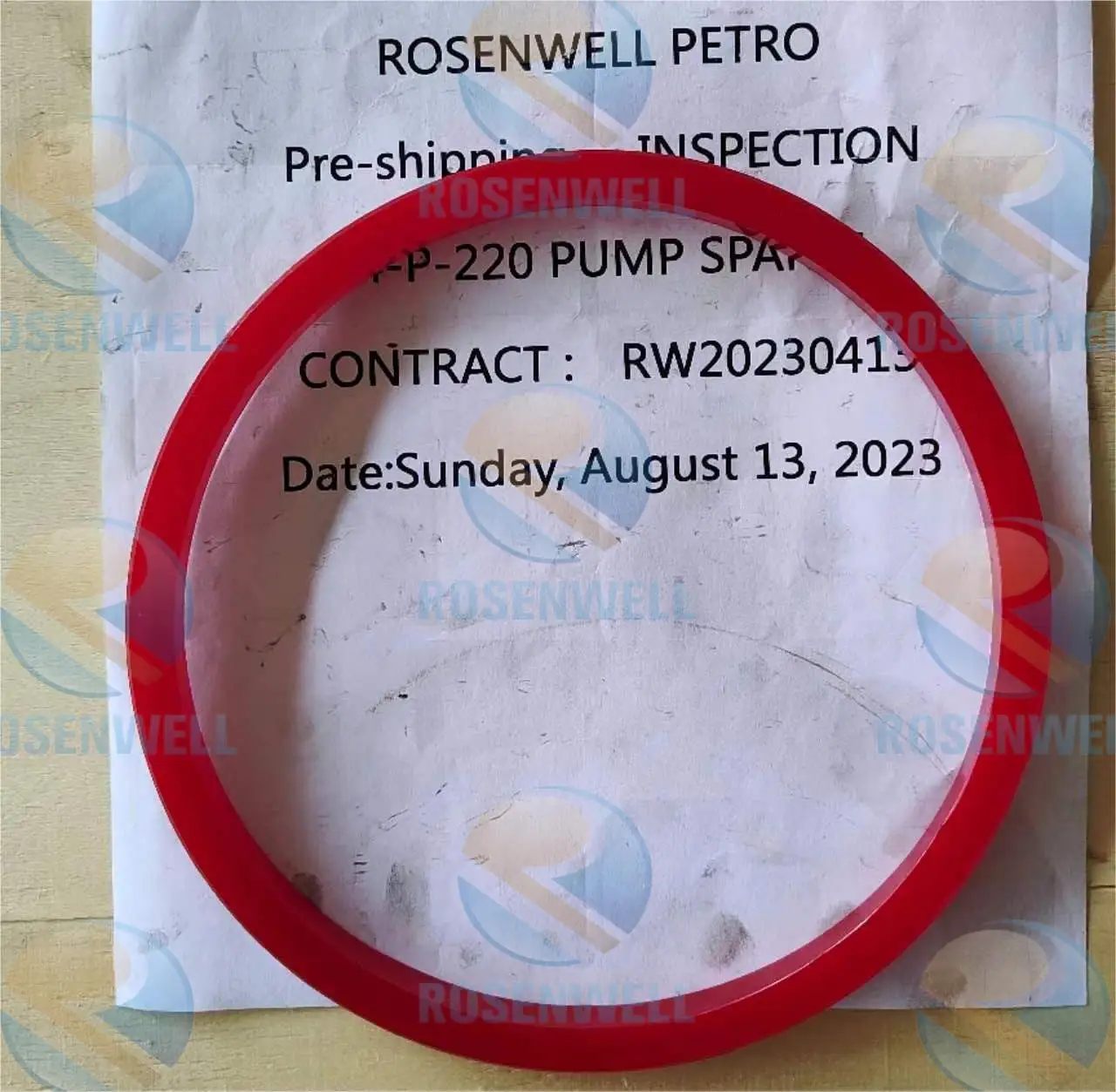 14p-220 Sealing Sealing 14p-220 Liner 14p Valve Assembly Api8#,G-2 ...