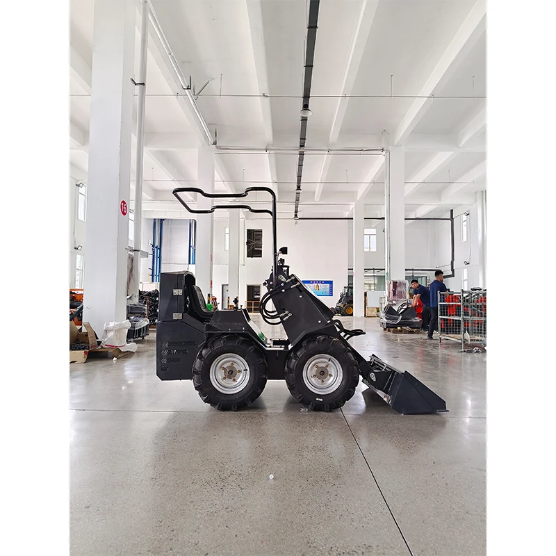 Sliding Loader Multi Terrain Application Mini Sit-on Skid Steer Loader ...