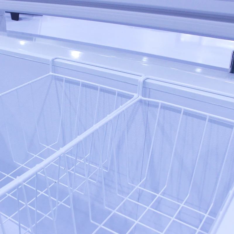 Supermarket Horizontal Freezer Large Capacity Top Open Deep Freezer ...