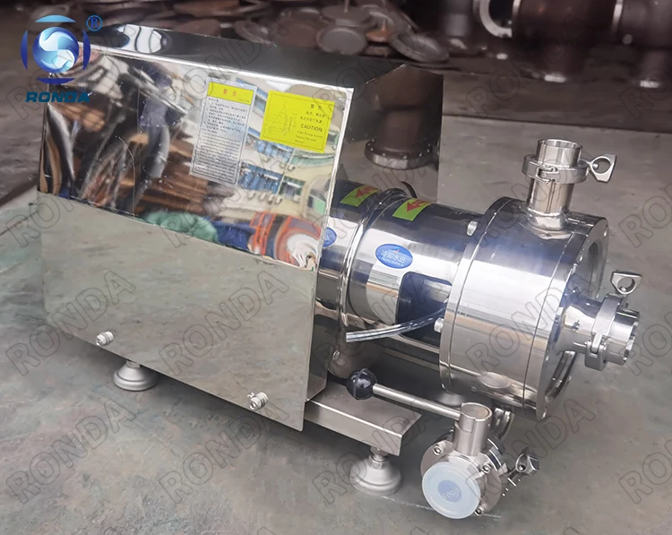 Jrl Stainless Steel High Shear Homogenization Emulsion Pump For Food ...