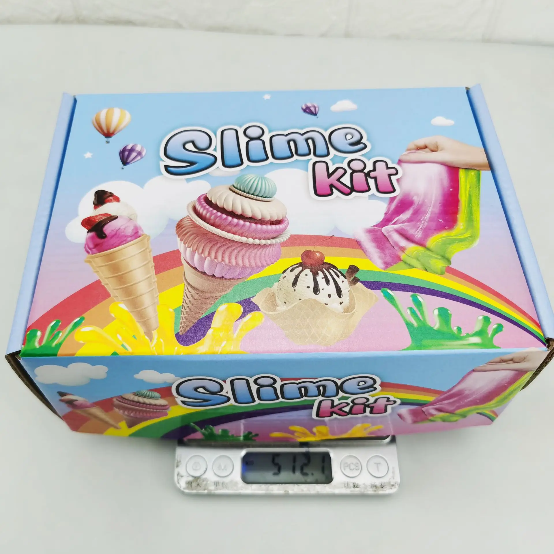 15 Color Diy Slime Butter Fruit Kit Soft Stretchy And Non-sticky Cloud ...