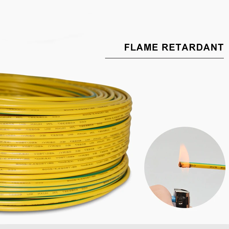 Pvc Insulated Single Core Flexible Cable Electric Wire Cable Stranded ...