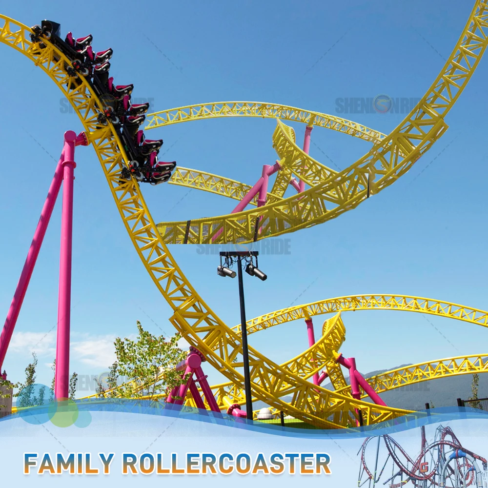 Amusement Park Backyard Outdoor Steel Roller Coaster Thrilling ...