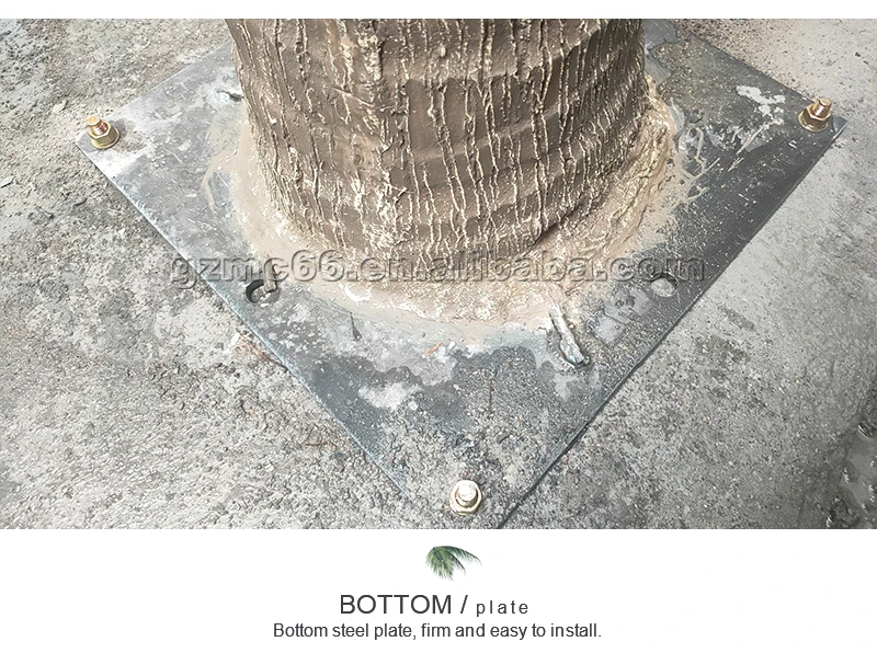 Customized Outdoor Palm Tree Artificial Coconut Palm Tree Large ...