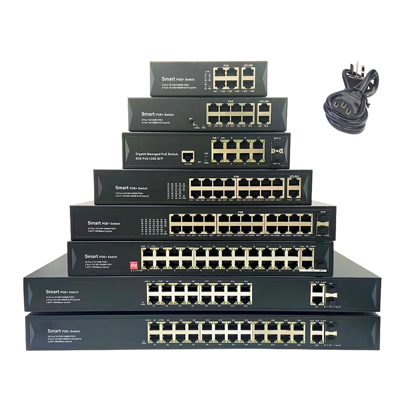 JHA-10/100/1000Mbps network gigabit enterprise switches poe switch ...