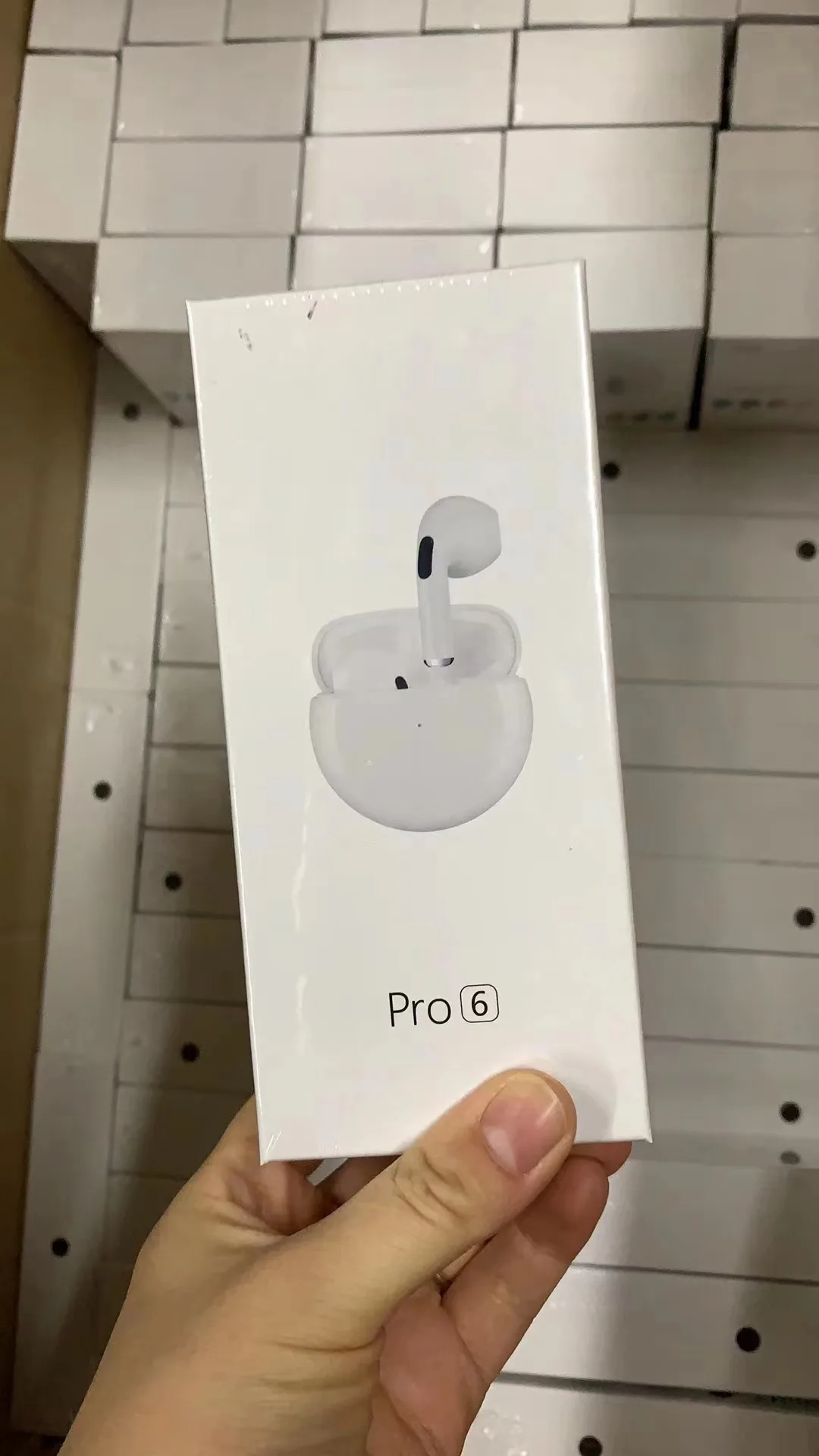 Factory Price Tws Pro 6 Headphone Noise Cancelling Headset Sport Stereo ...