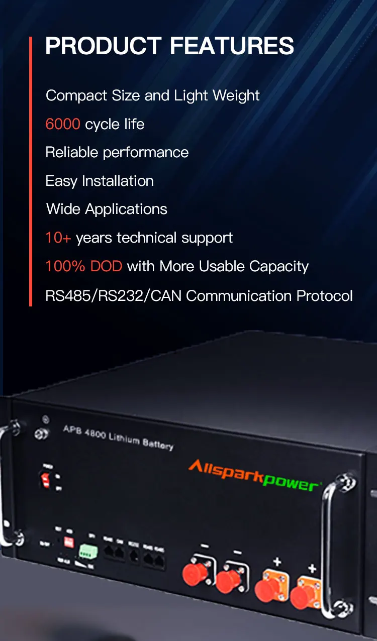 Allsparkpower Customized Apb 4800 Battery Pack 48v/51.2v Lithium Ion ...