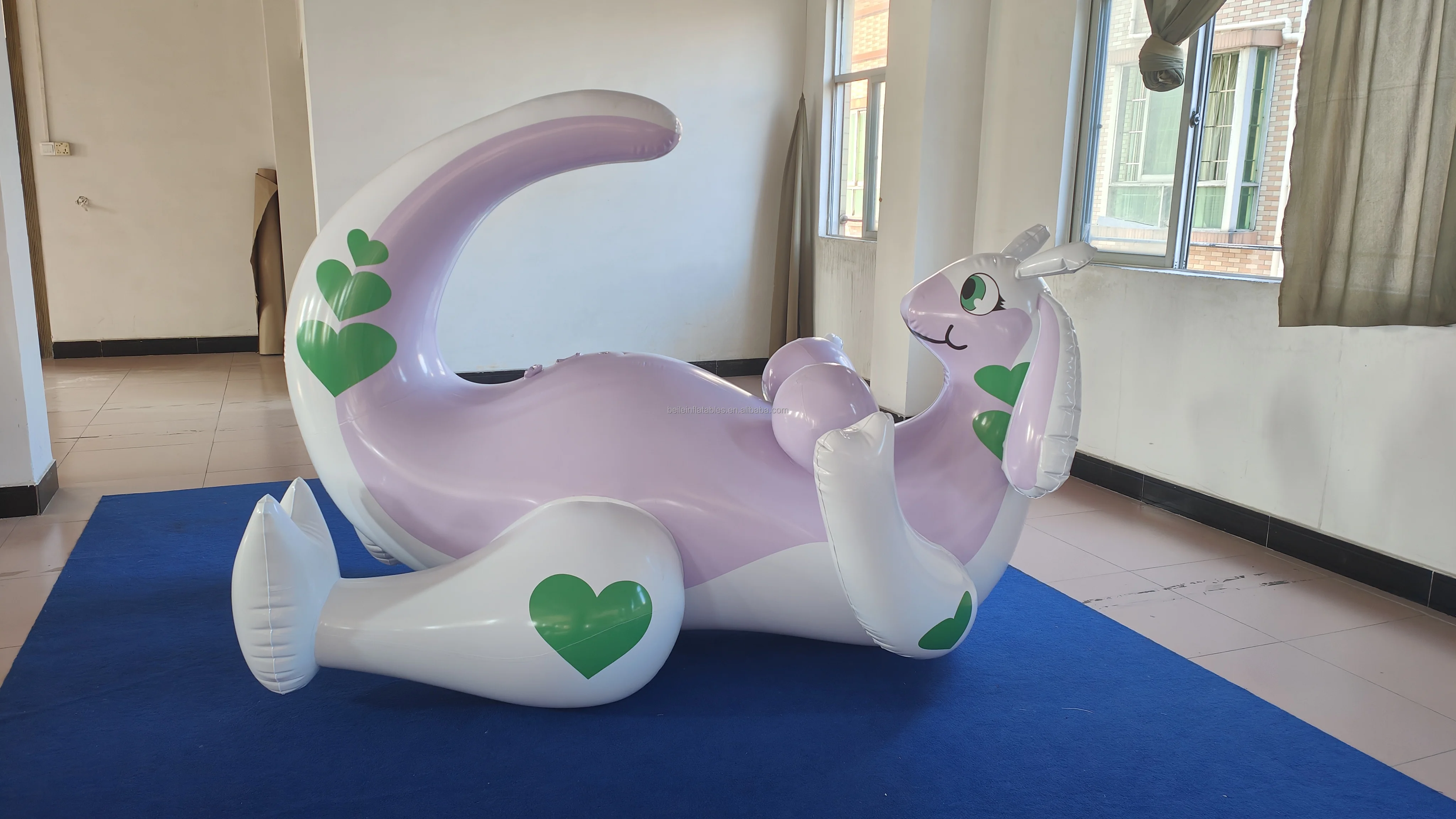 Beile Custom Light Purple Pvc Inflatable 2.2m Dragon With Sph ...