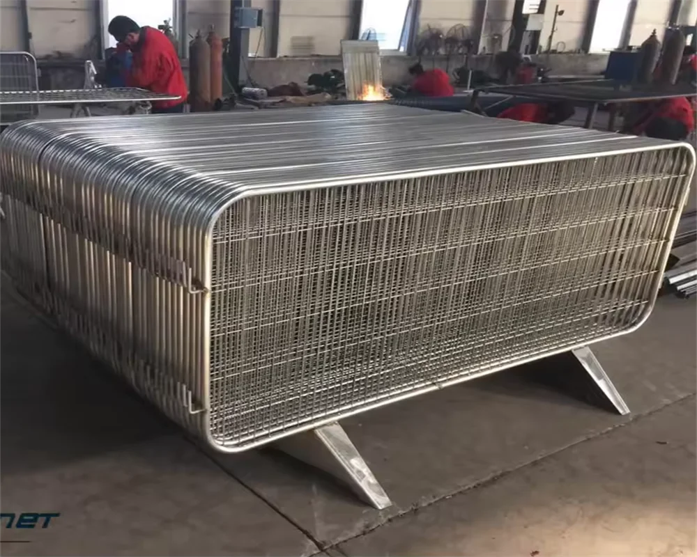 Safety Fence Panel Crowd Barrier Covers Plastic Crowd Control Barrier ...