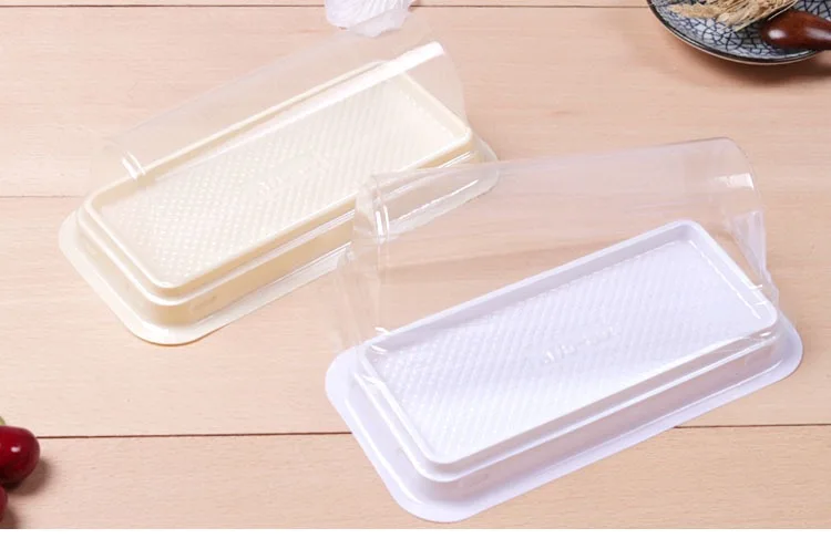 Baking Bread Omelet Box Rectangular Arch Pastry Cake Box Swiss Roll ...