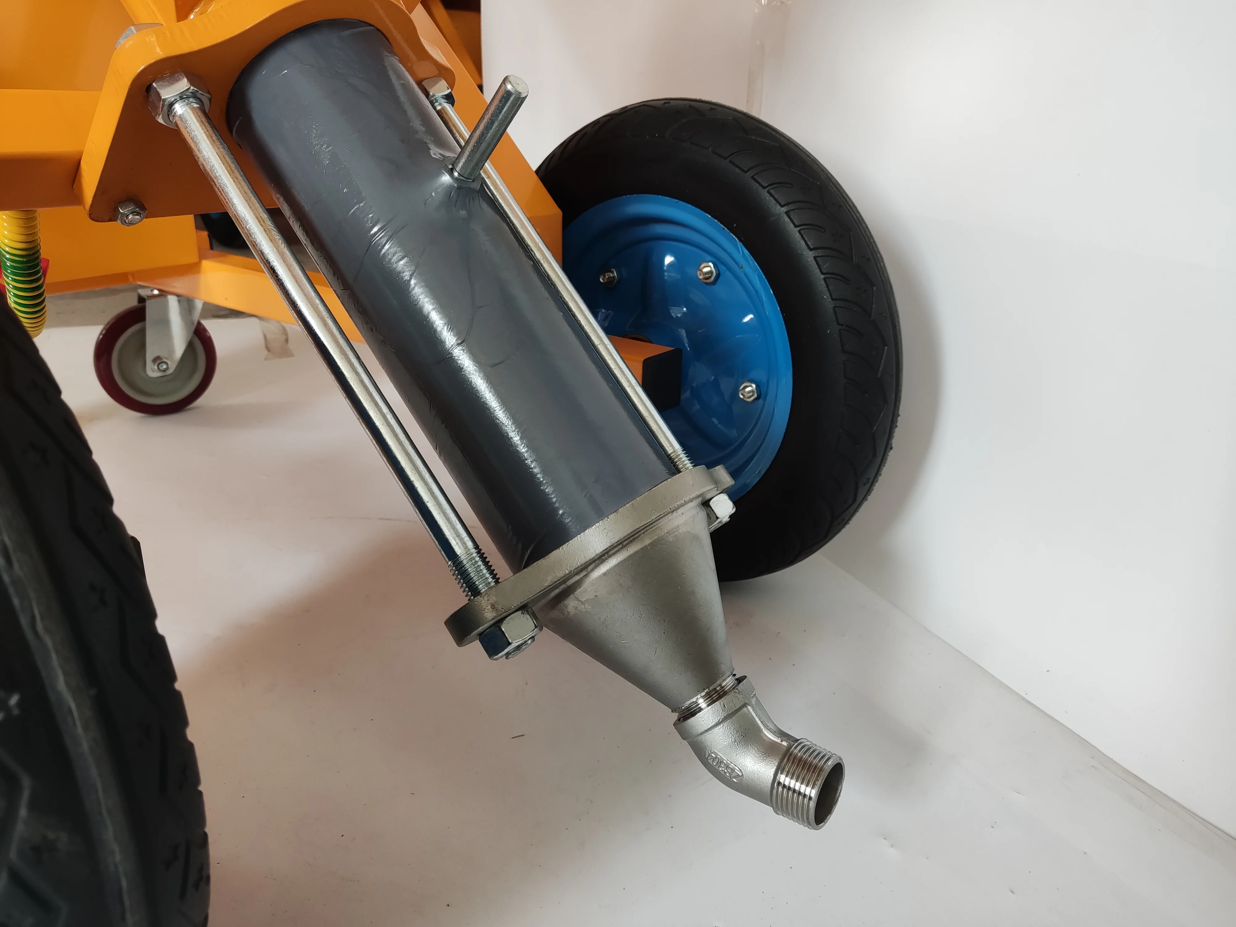 S8 Cement Plastering Machine /mortar Sprayer With Spraying Nozzle With ...