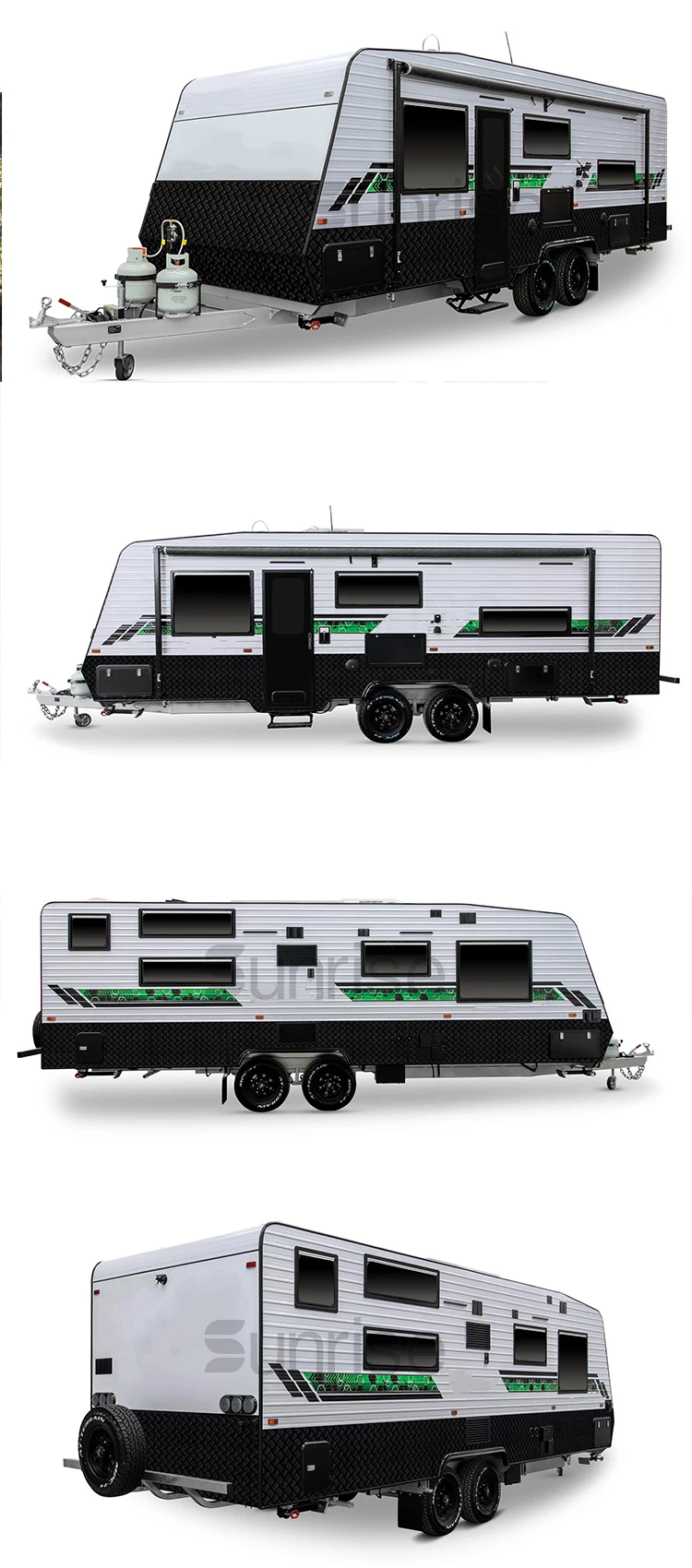 SUNRISE RV Custom 24ft Luxury Camper Van - Family Friendly