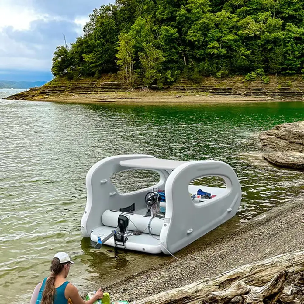 Luxury Catamaran Float Tube Boat - Inflatable House Boat