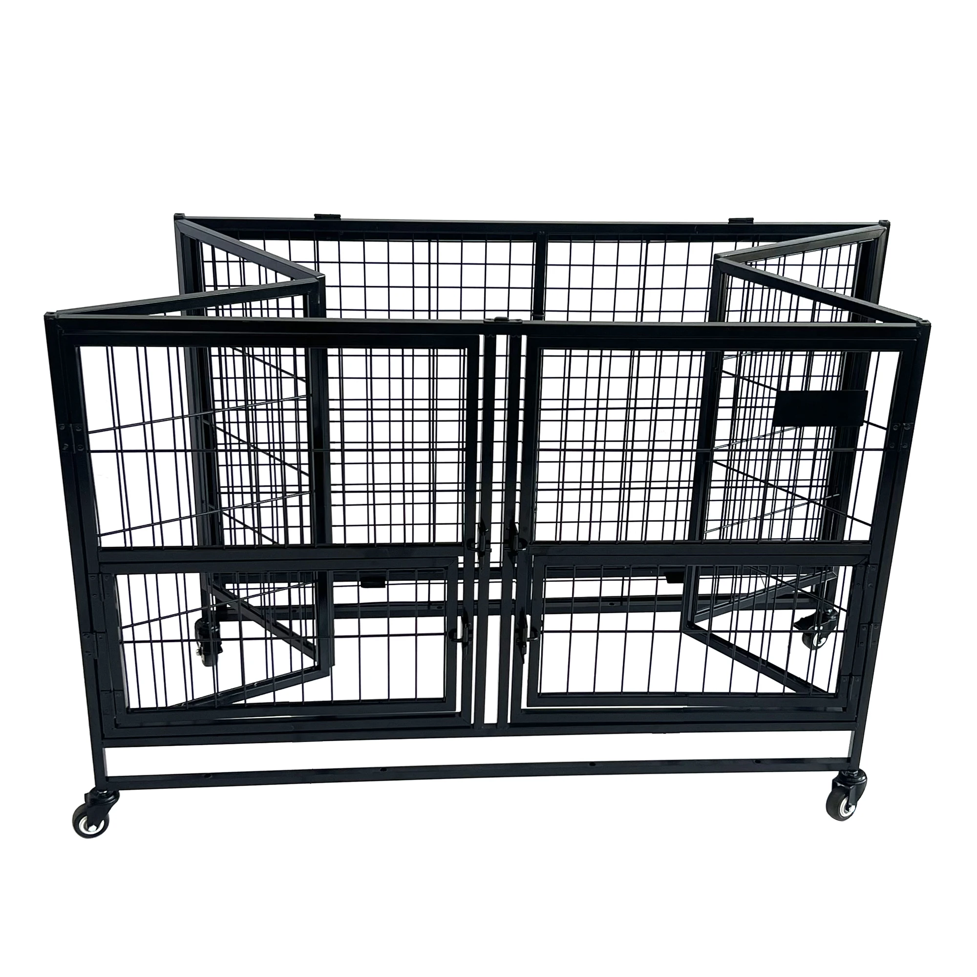 Stocking Overseas Warehouse Shipment Stackable 43'' Double Door Heavy ...