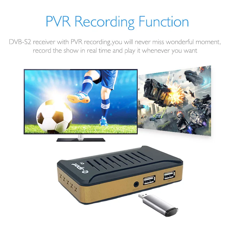 2024 Dvb S2 Satellite Tv Receiver Africa Middle East Southern Asia Hot ...