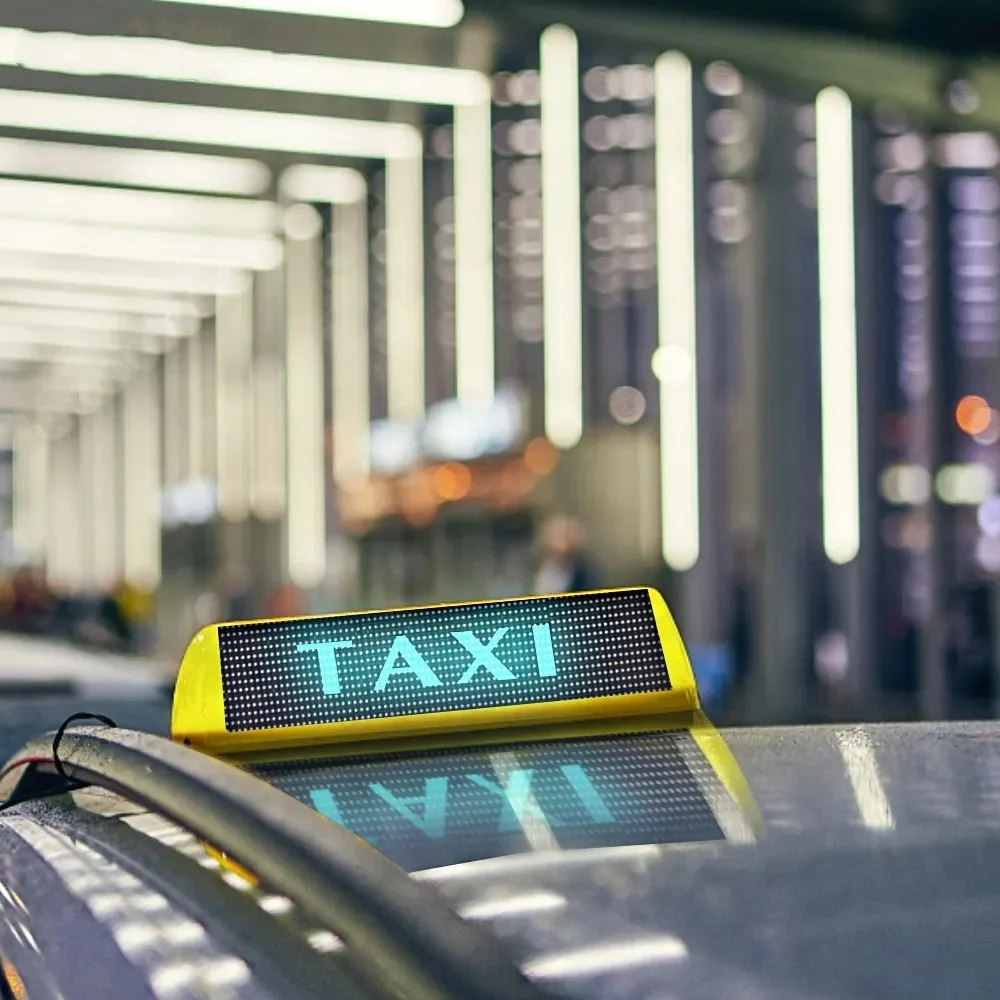 Waterproof High-Brightness LED Taxi Display Screen