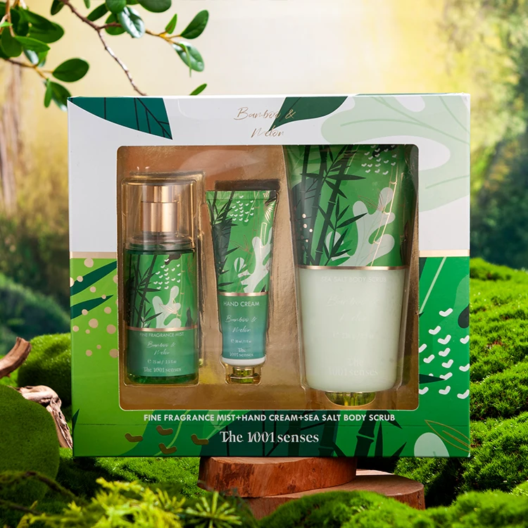 3 in 1 75ml Body Mist 30ml Hand Cream 236ml Body Scrub Perfumes ...