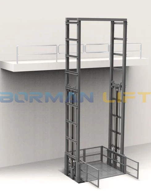 Hydraulic Chain Cargo Lift Table Platform Ladder Lift With Factory ...