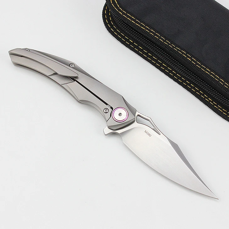 M390 Blade Handle Titanium Tactical Knives Pocketknives Folding Knife ...
